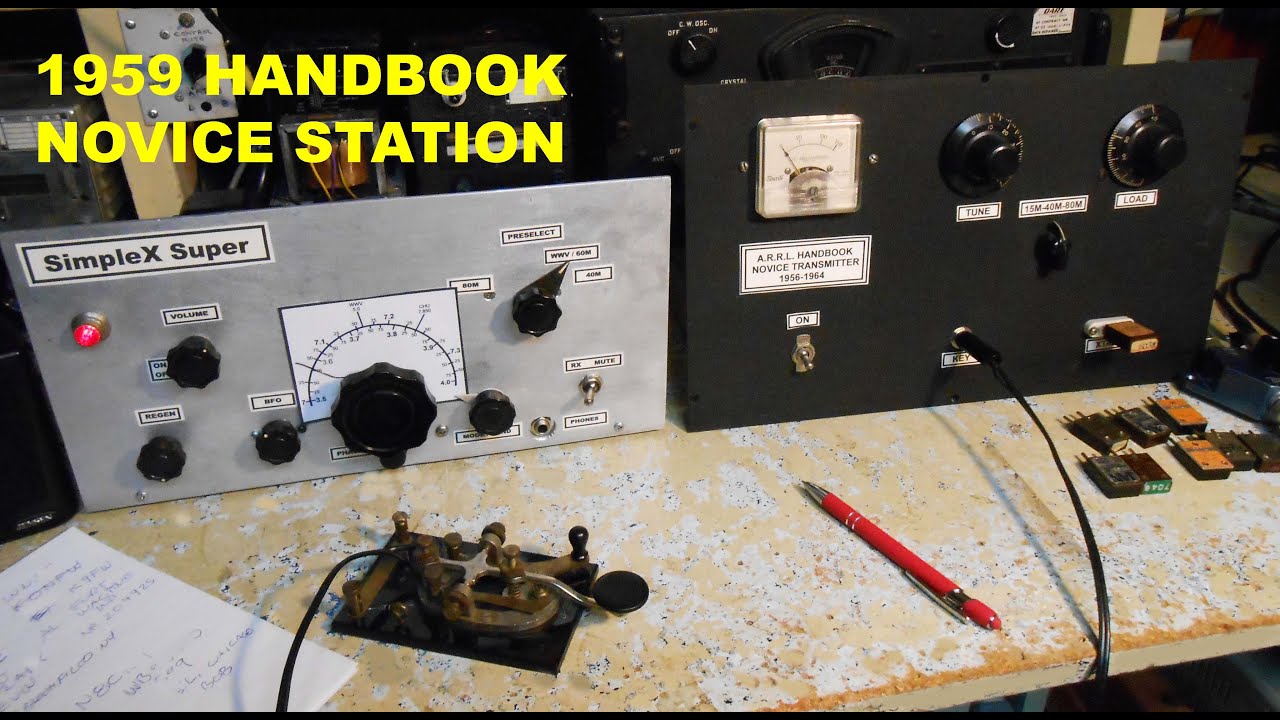 1960 Handbook Novice Station
