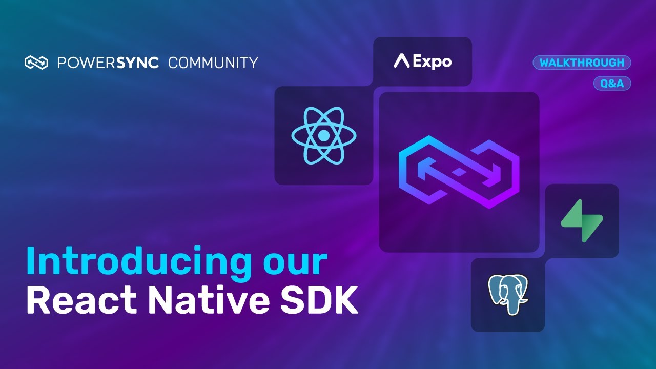 Introducing the PowerSync React Native SDK