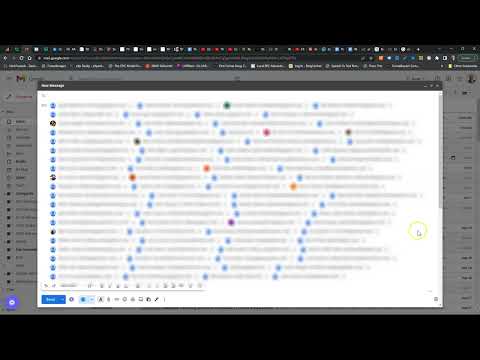 How to Send Mass Email in gmail without showing addresses
