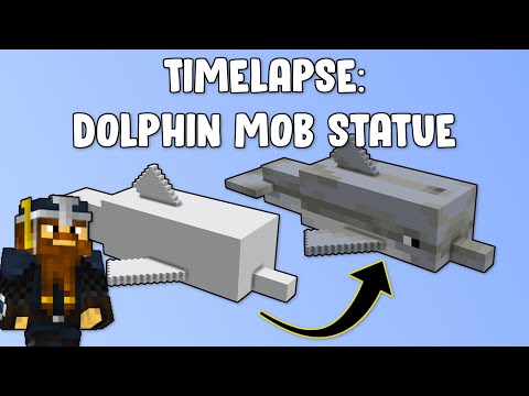 Steam Community :: Video :: Minecraft Build Timelapse: Dolphin Mob Statue