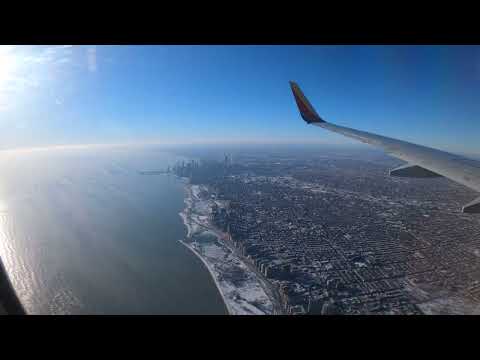 Landing on Chicago O' Hare (ORD) on a Southwest Airlines 737-700