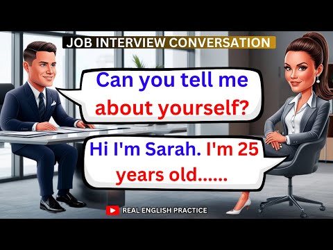 Tell Me About Yourself | Job Interview English Conversation Practice | Question and Answer ✅