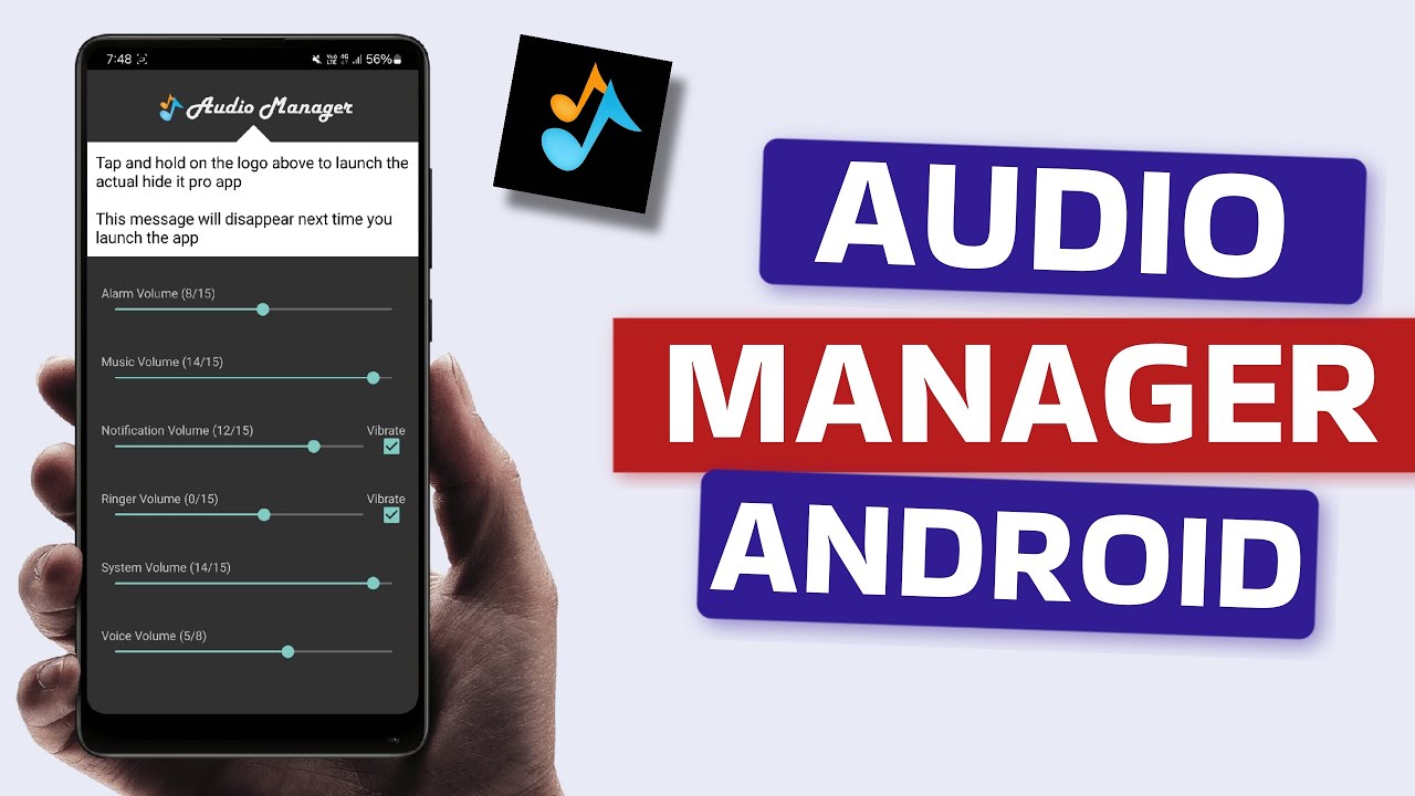 Best Audio Manager App for Android