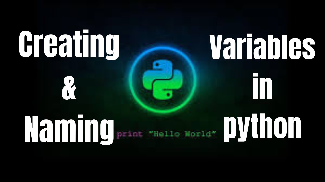 How to Create and Name Variables in Python | Beginner Python Programming Tutorial
