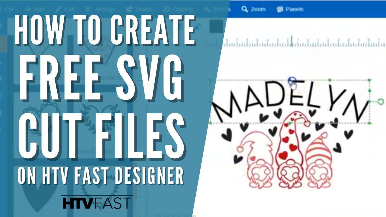 How to Create Free SVG Cut Files | HTV Fast Free Online Designer