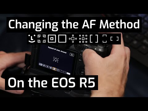 Canon R5: Changing AF method (4147C002)
