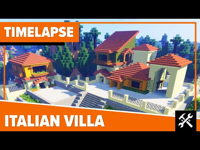 ITALIAN VILLA (Includes Download) Minecraft Map