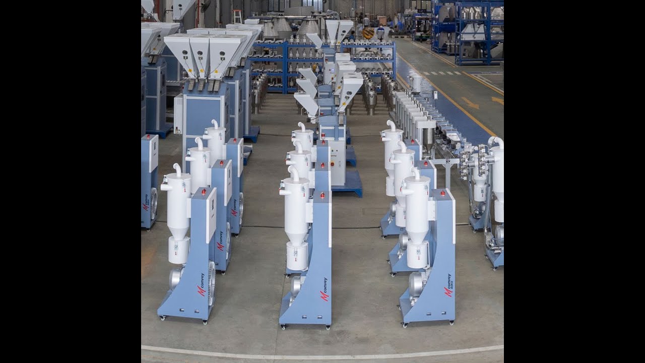 Mconvey Gravimetric batch blender