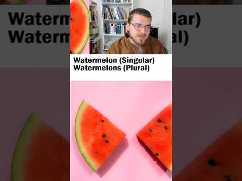 How to pronounce watermelon in English #shorts #learnenglish