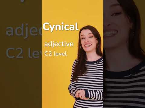 Cynical - Let’s learn a word