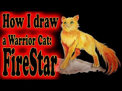 How I draw a Warrior Cat