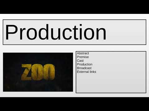 Zoo (TV series) | Wikipedia