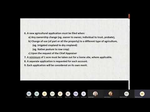 Agricultural Appraisals