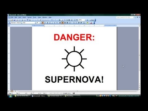 How to Make Signs With Microsoft Word : Microsoft Office Software