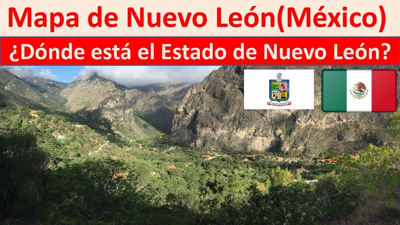 Mapa de Nuevo León