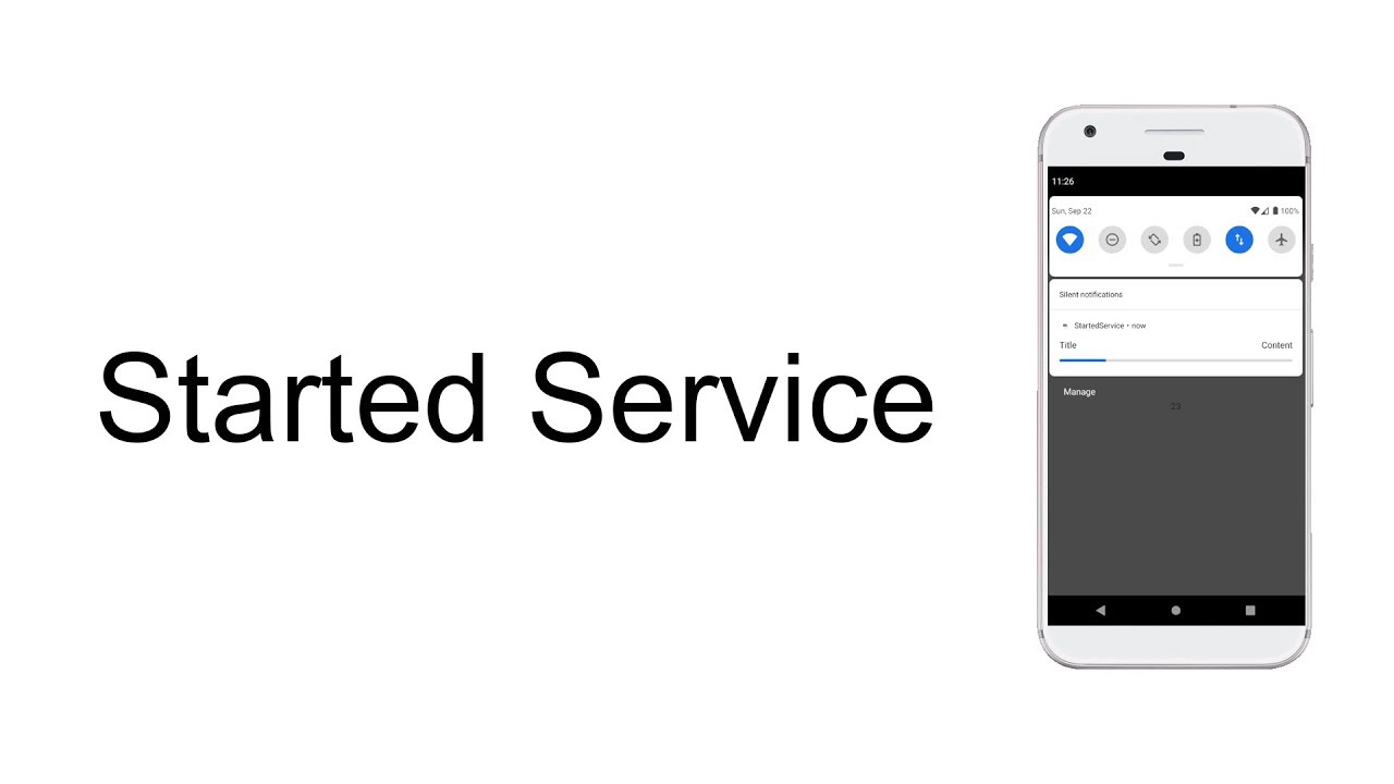 Started Service | Android Tutorials