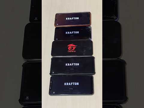 Galaxy Z Fold 6๐ vs SAMSUNG S 25 ULTRA vs S24 vs S23 vs S22 vs A35 5G -GAMING SPEED TEST #freefire