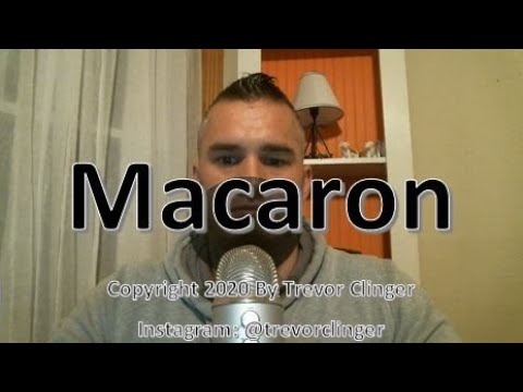 How To Say Macaron