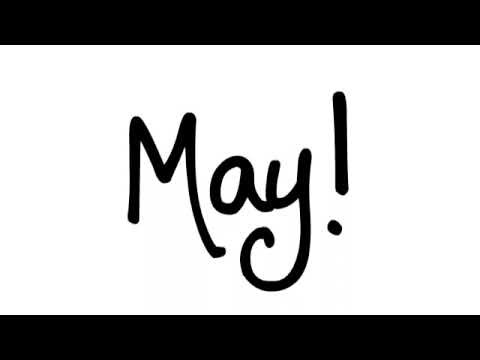 Goodbye April. Hello May.