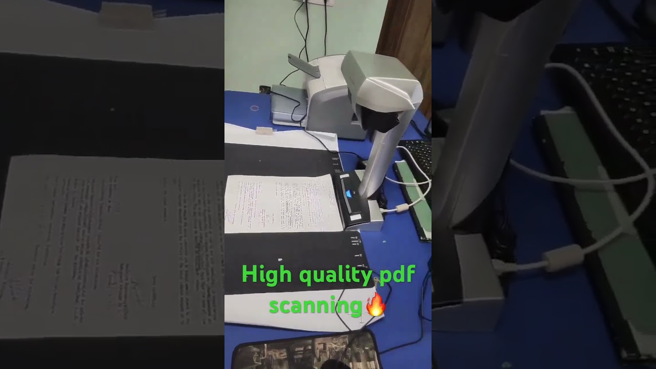 Fujitsu pdf scanner🔥🔥#fujitsu