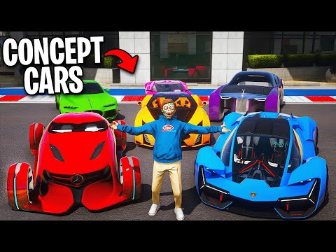 Collecting RARE Concept Cars in GTA 5!