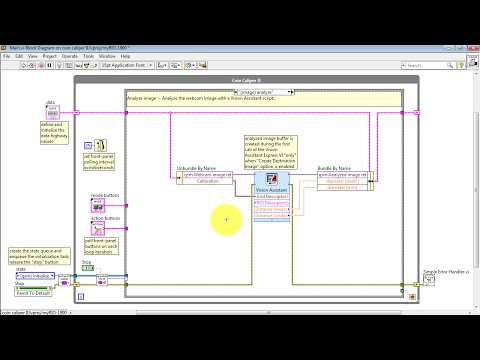 NI Vision: Step 5: Connect Script