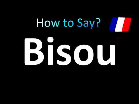 How to Pronounce Bisou (Kiss) in French