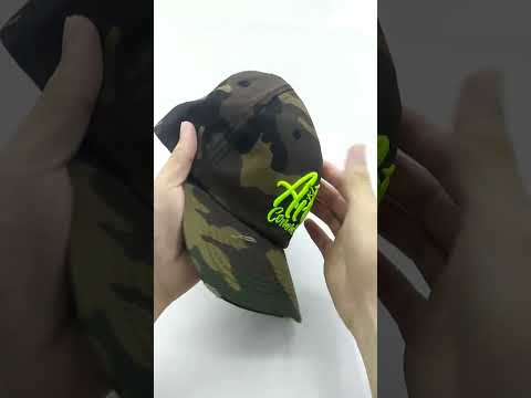 camoflague hat army green military dad golf hat custom logo embroidery cap #customized