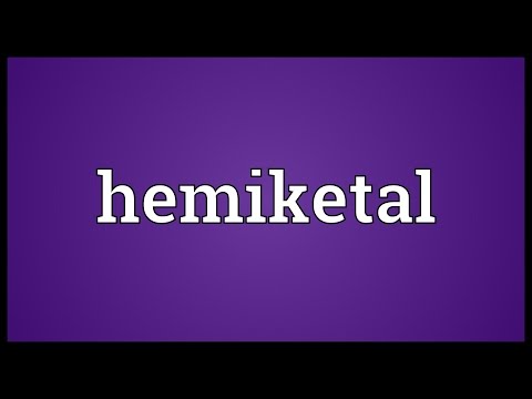 Hemiketal Meaning