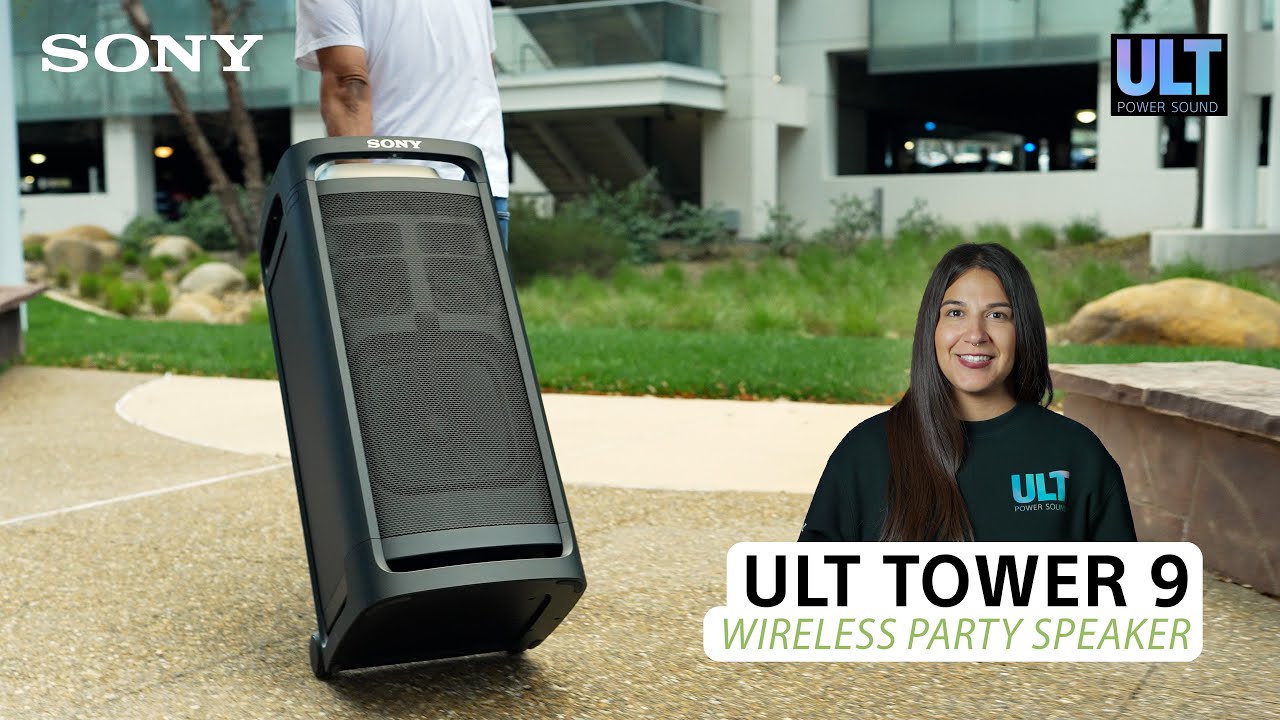 Sony ULT POWER SOUND series | ULT TOWER 9 Party Speaker