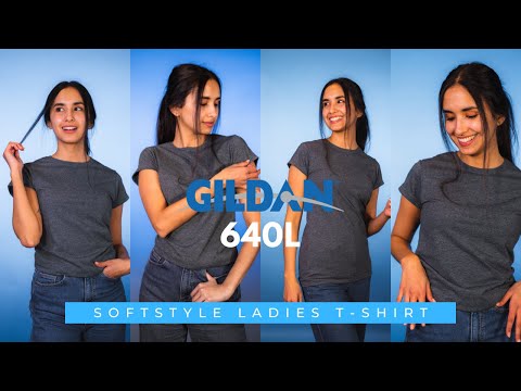 Gildan 640L Softstyle Junior Fit Ladies’ T-Shirt | Saveonshirts.ca
