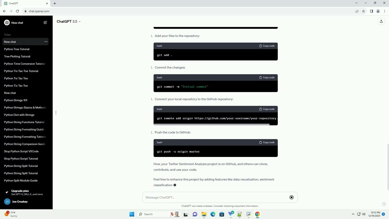 twitter sentiment analysis python project github