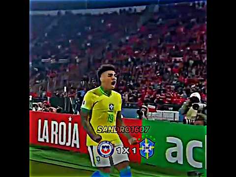 Selecão Brasileira Ganhou no SUFOCO?? - Chile 1 X 2 Brasil #brasil #neymar #futebol #pedro #shorts