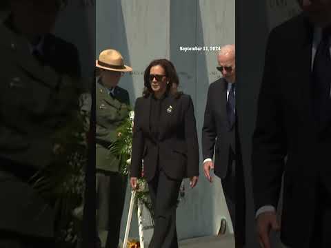 Biden, Harris, and Trump mark 9/11 anniversary at Flight 93 National Memorial