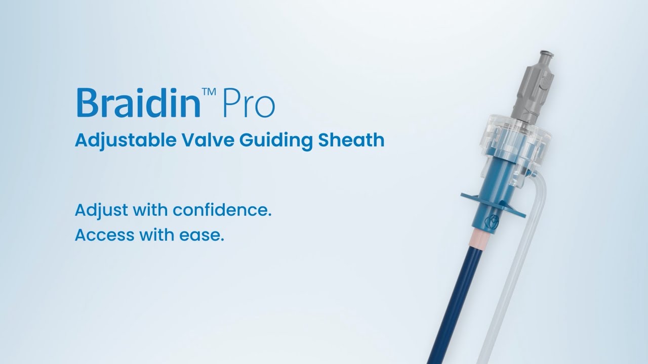Braidin™ Pro - Adjustable Valve Guiding Sheath