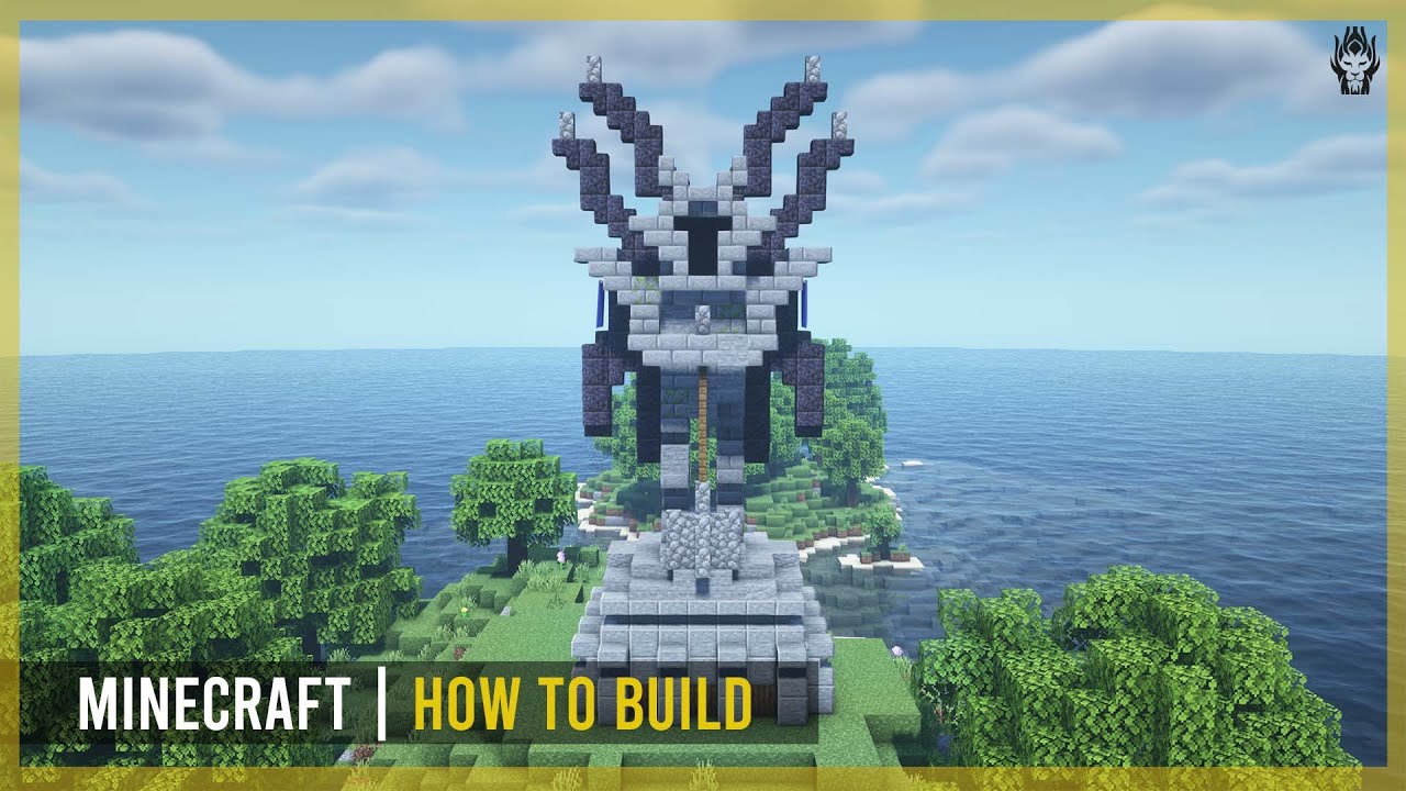 Minecraft How to Build a Medieval Statue (Tutorial) - マイクラビルダーズ
