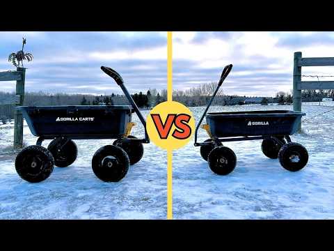 DITCH your wheelbarrow! Gorilla carts are better.