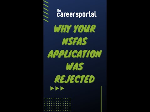 Was your NSFAS application rejected? Here's why