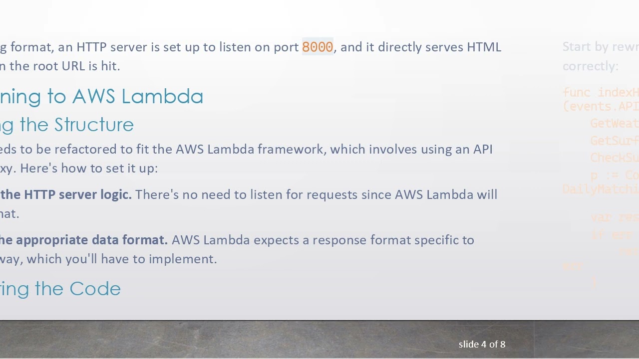 How to Return HTML from a Go Lambda Function