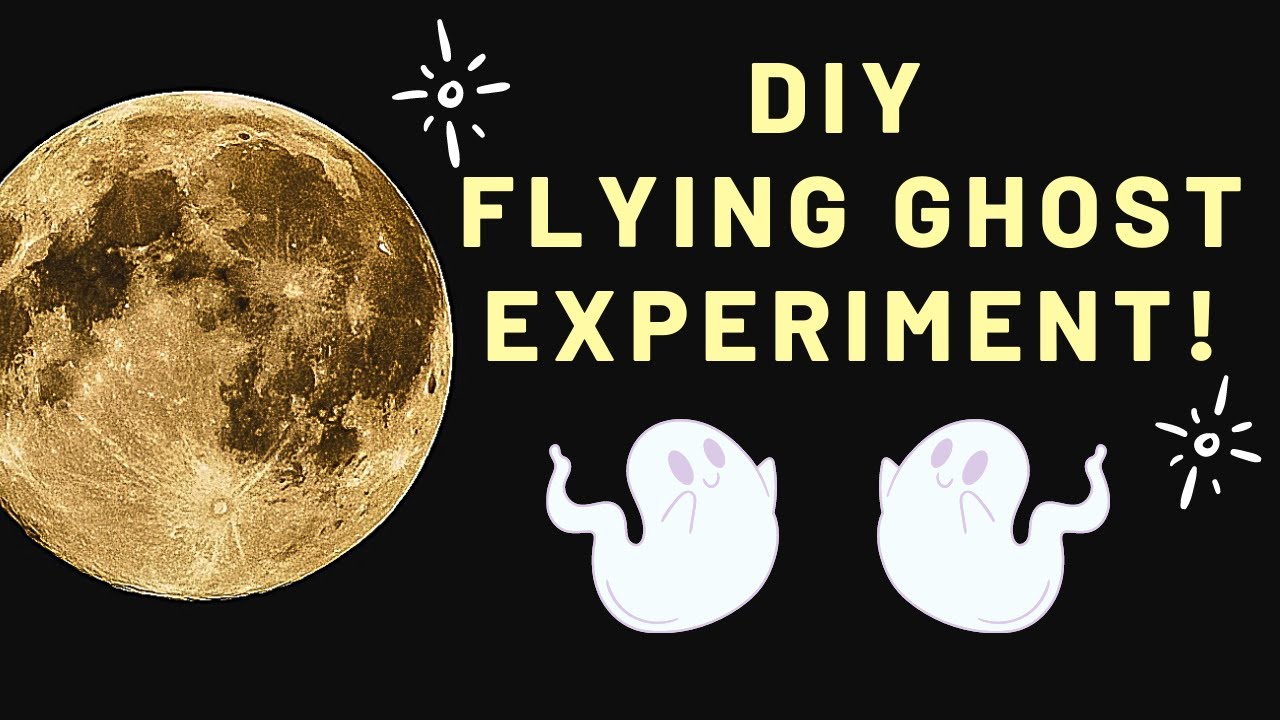 DIY Flying Ghost | Halloween Science Experiment