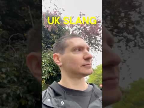 Learning UK Slang in London 🇬🇧 #ukslang #London #travelshorts