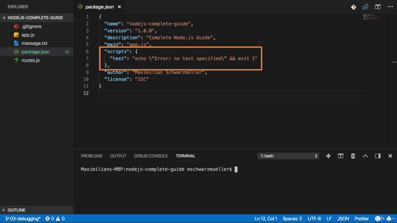 2  Understanding NPM Scripts
