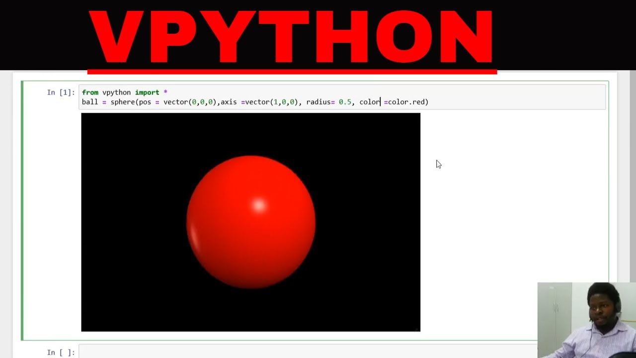 Vpython Simulation of 3D Object and Motion, Tutorial 1 | Python CodeMan
