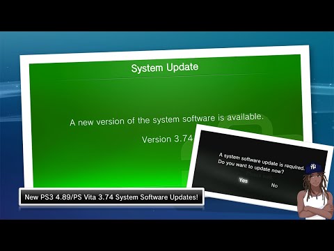 New PS3 4.89/PS Vita 3.74 System Software Update? Let's talk about it! | Nagato Revenge