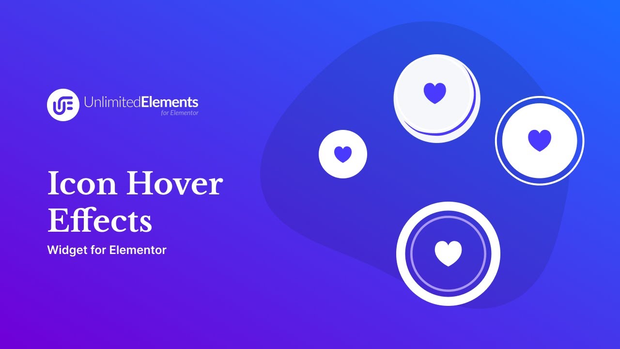 Icon Hover Effects Widget for Elementor