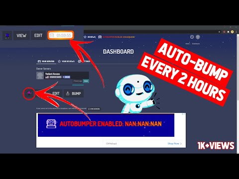 How to Auto-Bump Disboard Servers (Working 2021) Automatic Bump In Every 2 Hours 𝗠𝗨𝗦𝗧 𝗪𝗔𝗧𝗖𝗛