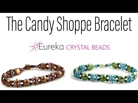 Easy Candy Shoppe Bracelet with Czech and Swarovski!