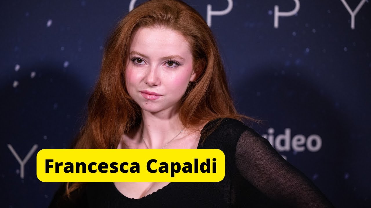 Most Beautiful American Actress Francesca Capaldi Biography