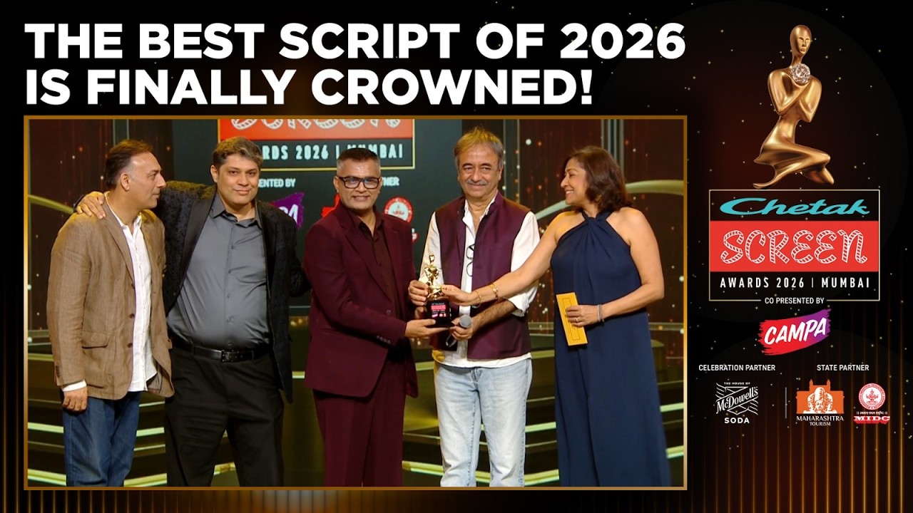 Homebound Wins Best Film Writing For Story, Screenplay At Chetak Screen Awards | #ChetakScreenAwards