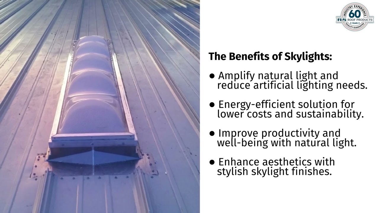 Metal Building Skylights & Fall Protection Screens